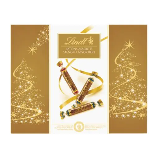 Bâtons de chocolat Lindt assortis - Swiss Made Direct