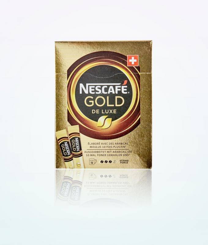 Nescafe Gold de Luxe Sticks 30g - Swiss Made Direct