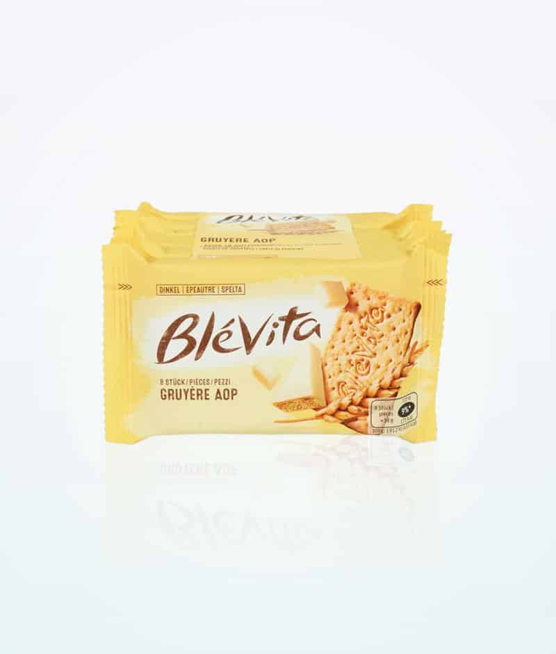 Blevita Biscuit With Gruyère AOC- Swissmade Direct