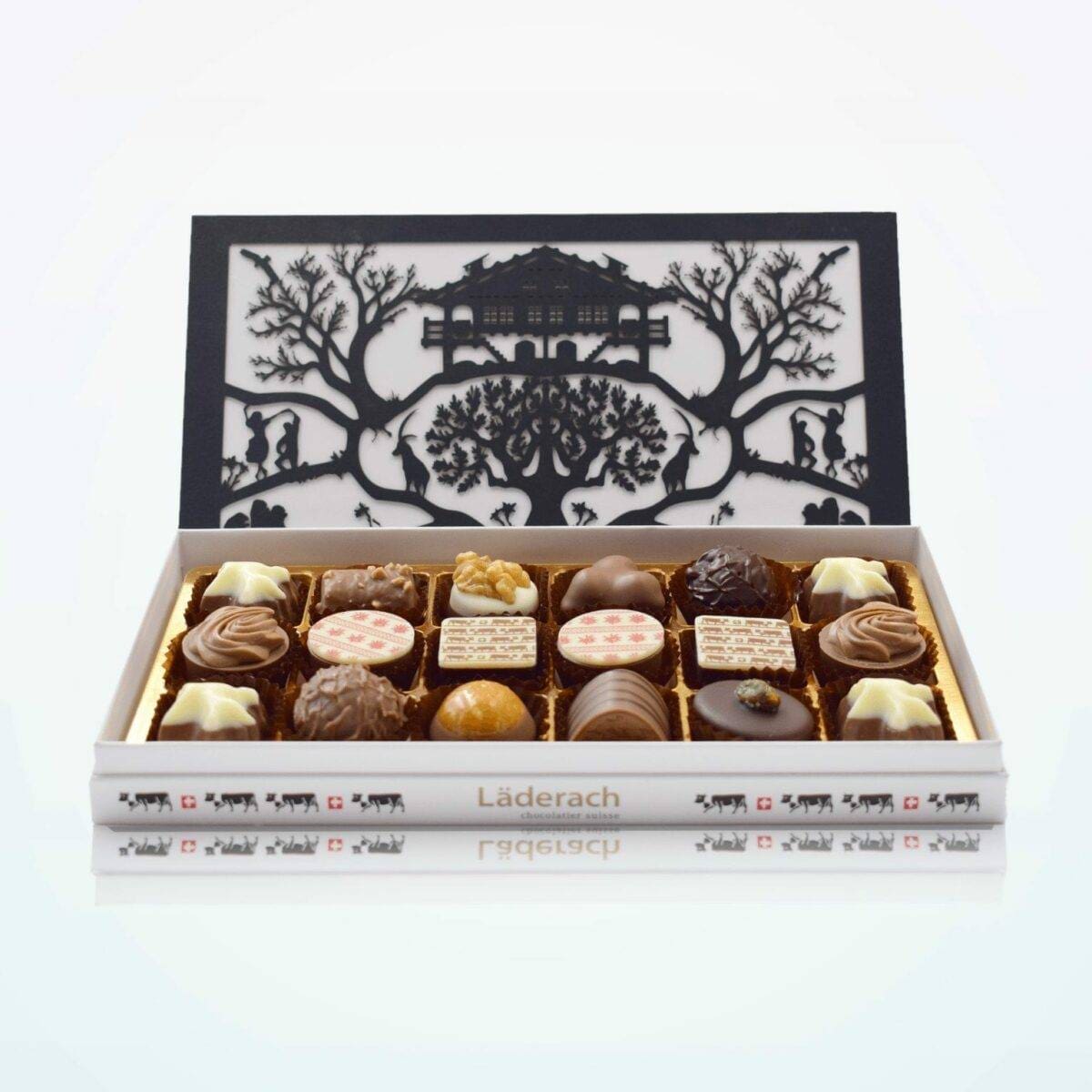 Chocolate Premium Souvenir Praline | Laderach - Swiss Made Diret