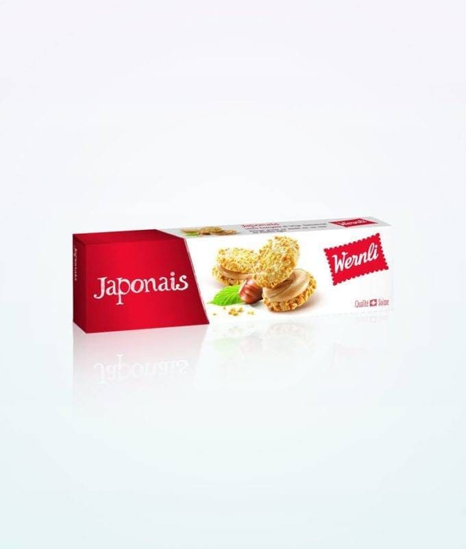 Wernli Japonais Biscuit 100 g - Swiss Made Direct