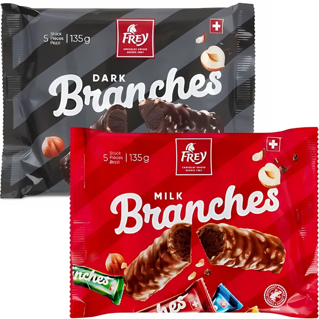 Frey Branches Chocolate 135g - Swissmade Direct