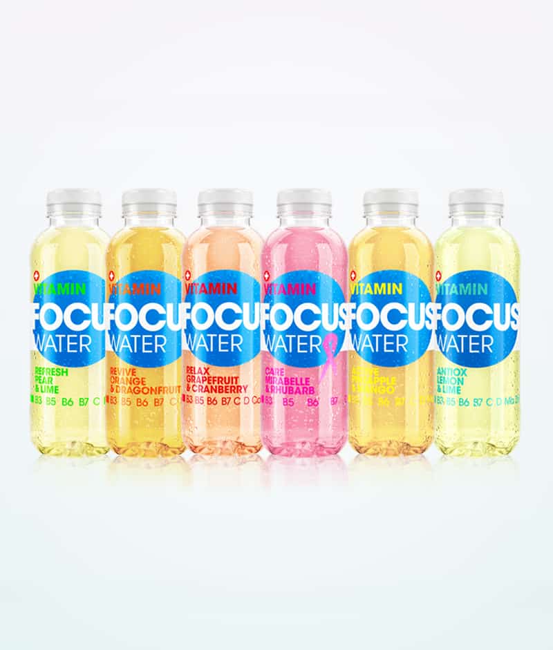 Vitamin Focuswater 500 ml - Swiss Made Direct