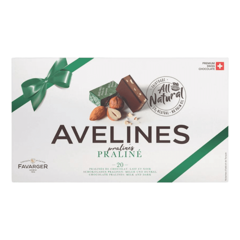 Favarger Sortido Avelines Pralines 200g - Swiss Made Diret