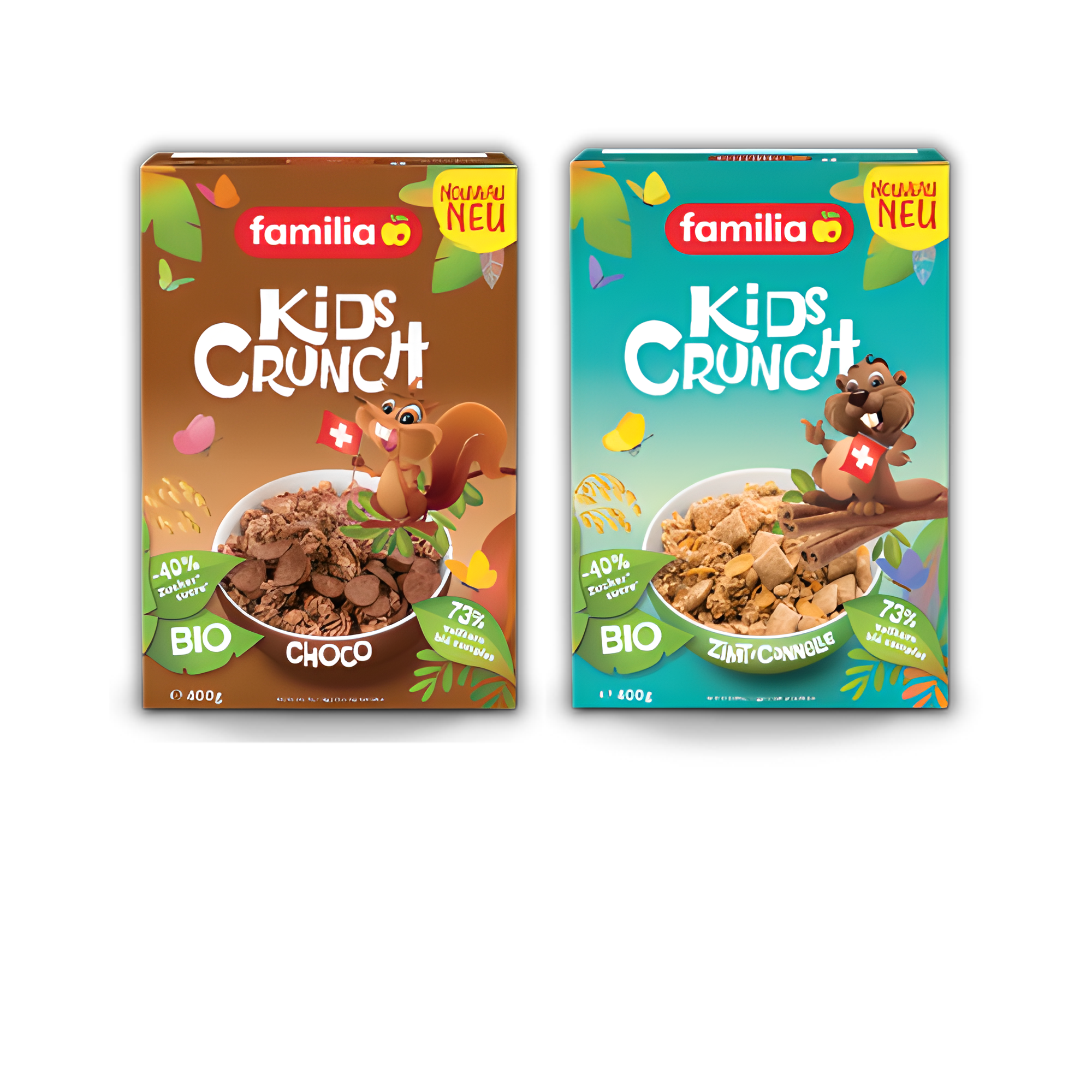 Bio Kids Crunchy Muesli 400 g I Familia- Swiss Made Direct