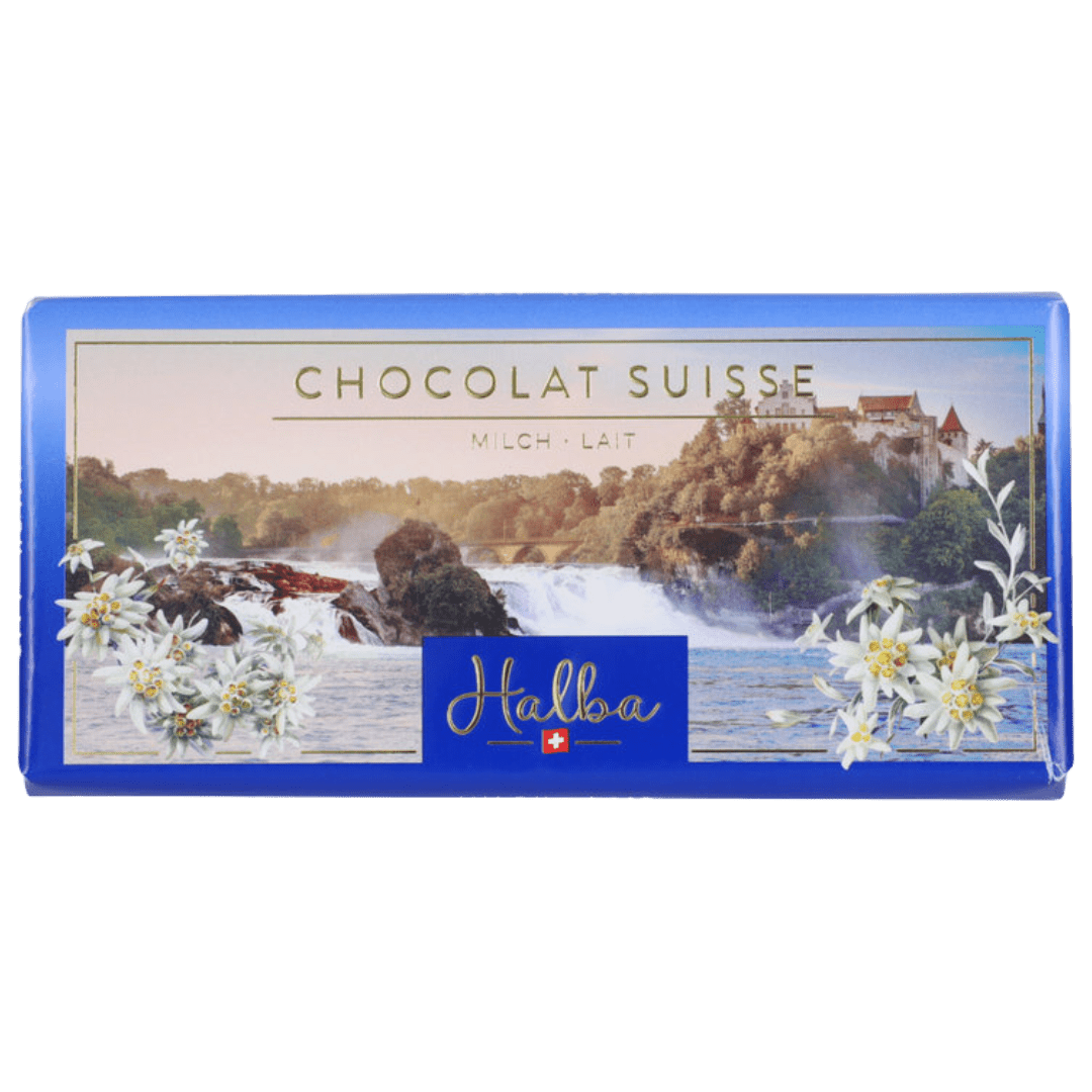 Halba Milk Rheinfall Chocolate - Swiss Made Direct